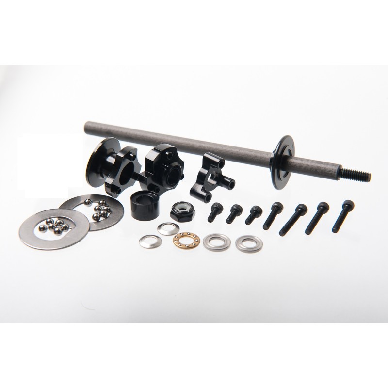 Zen Racing 1/12 LMP Complete Rear Axle/Diff - Zen Racing
