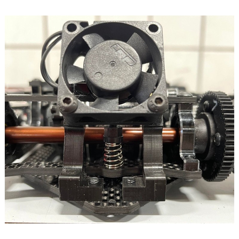 ATOM 3 FAN Mount 30mm - Zen Racing